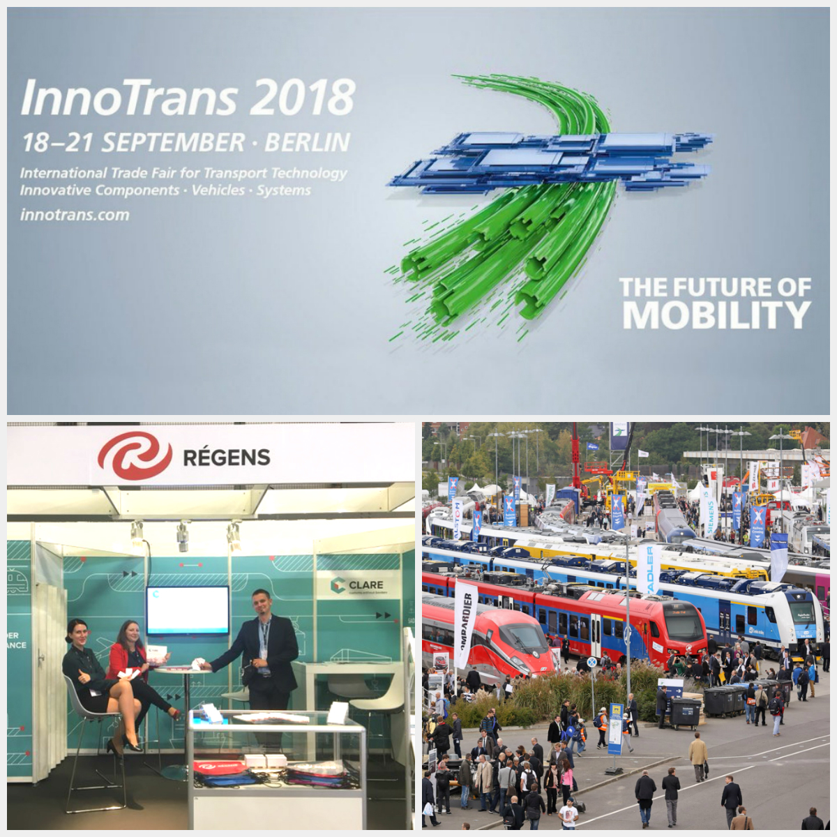 Kiállítottunk a berlini InnoTrans 2018 szakvásáron - Vámprogram - Régens